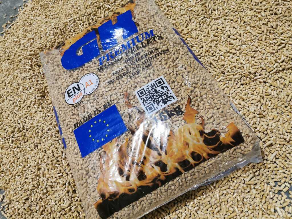 GK Premium 6mm Wood Pellets – High-quality, efficient heating.