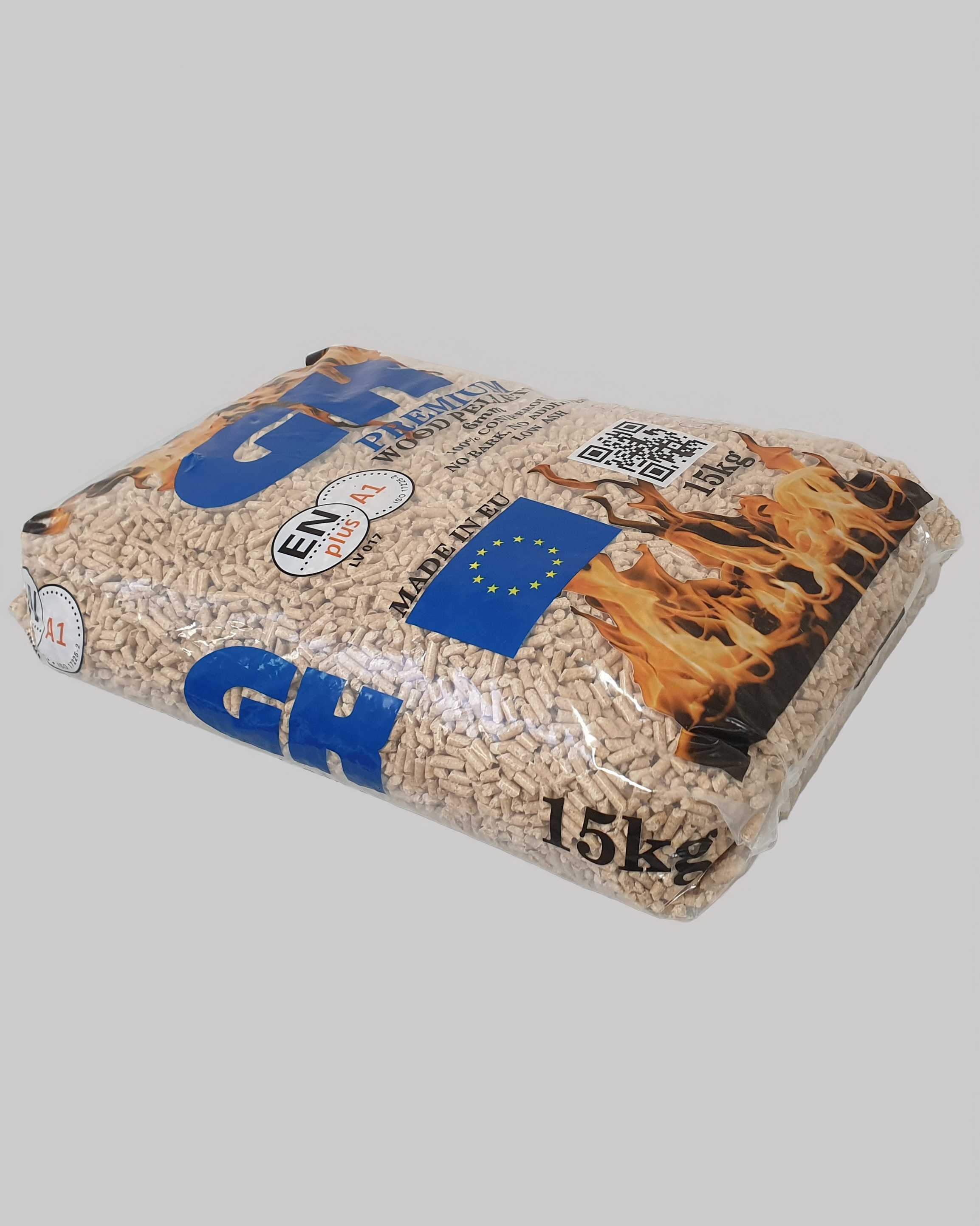 GK Premium 6mm Wood Pellets – High-quality, efficient heating.