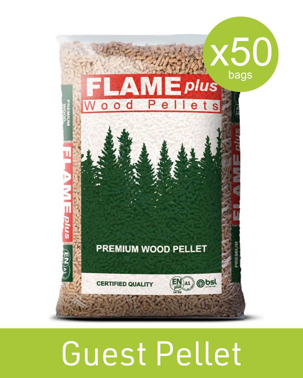 Flame Plus Wood Pellets 750Kg